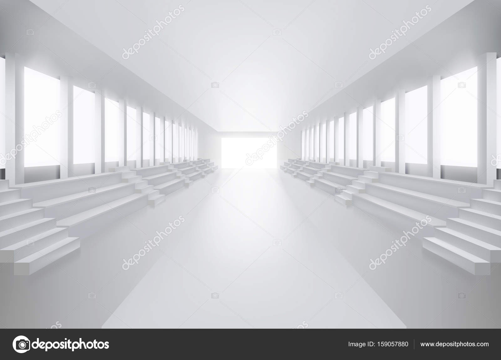 Runway Fashion Show Empty