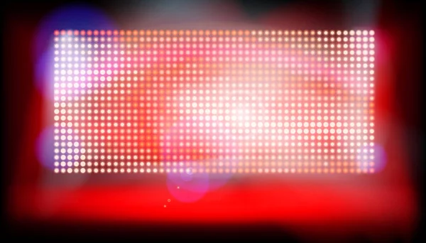 Screen LED Vector. Display, Projection. Stadium Stage. Illustration ...