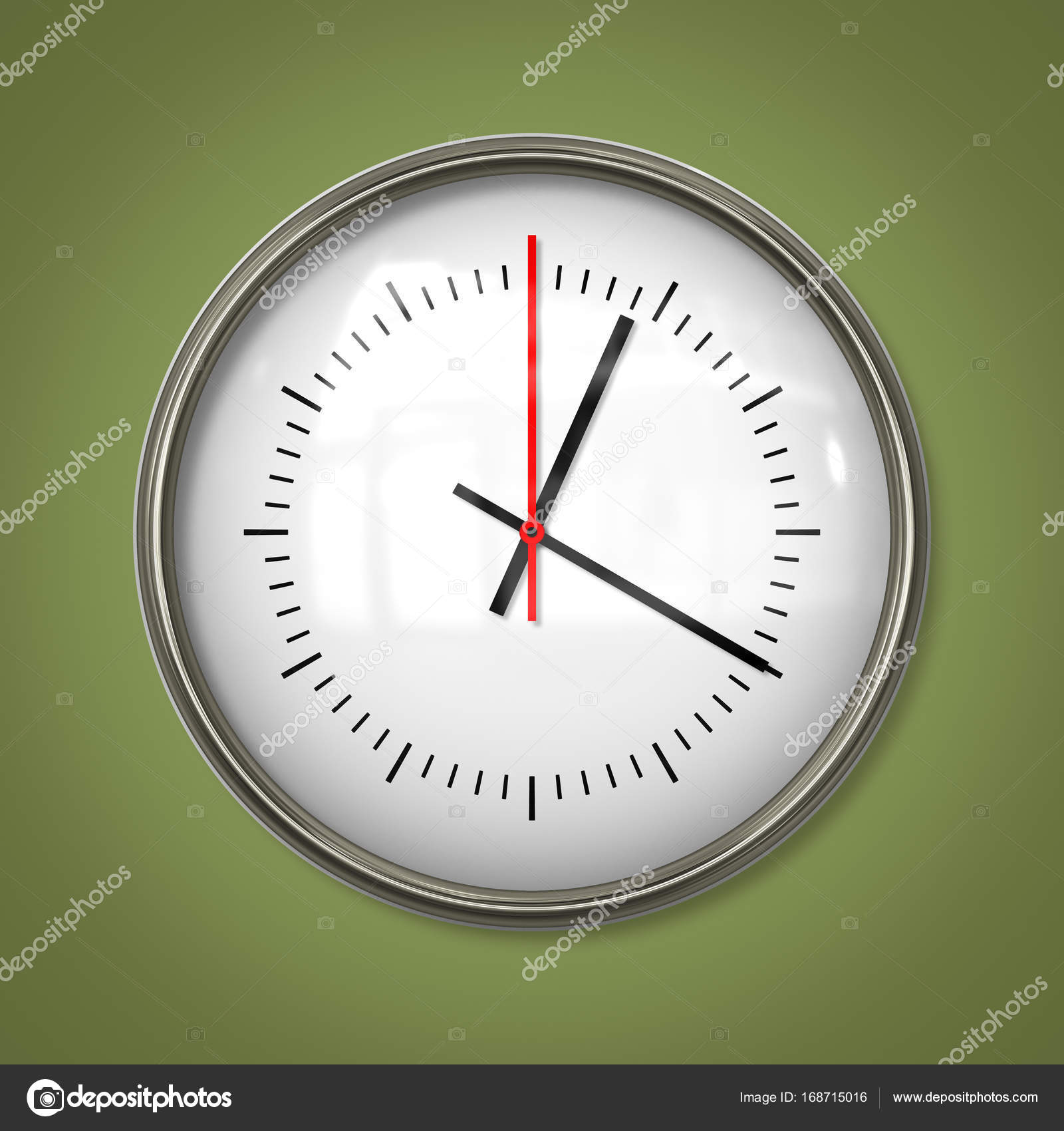 Typical simple clock — Stock Photo © magann #168715016