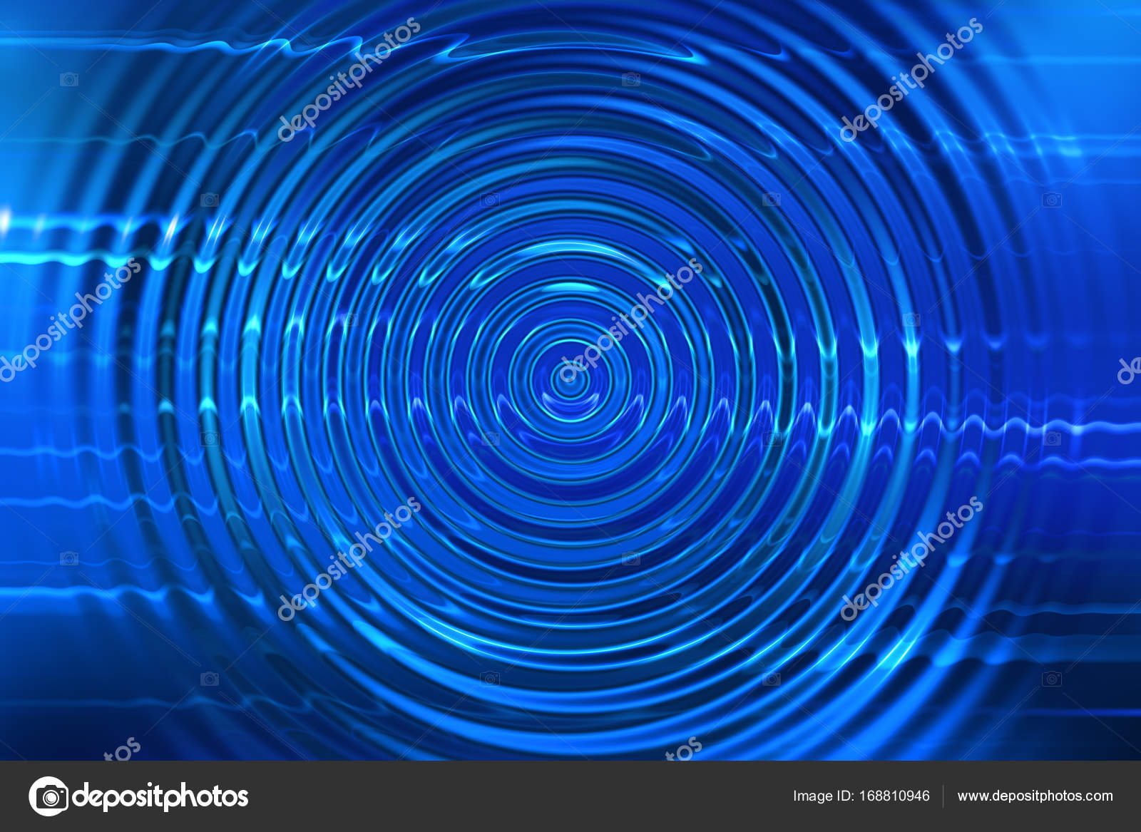 Blue ripples background Stock Photo by ©magann 168810946
