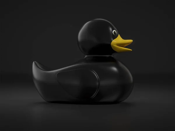 Black rubber duck Stock Photo by ©magann 44603005