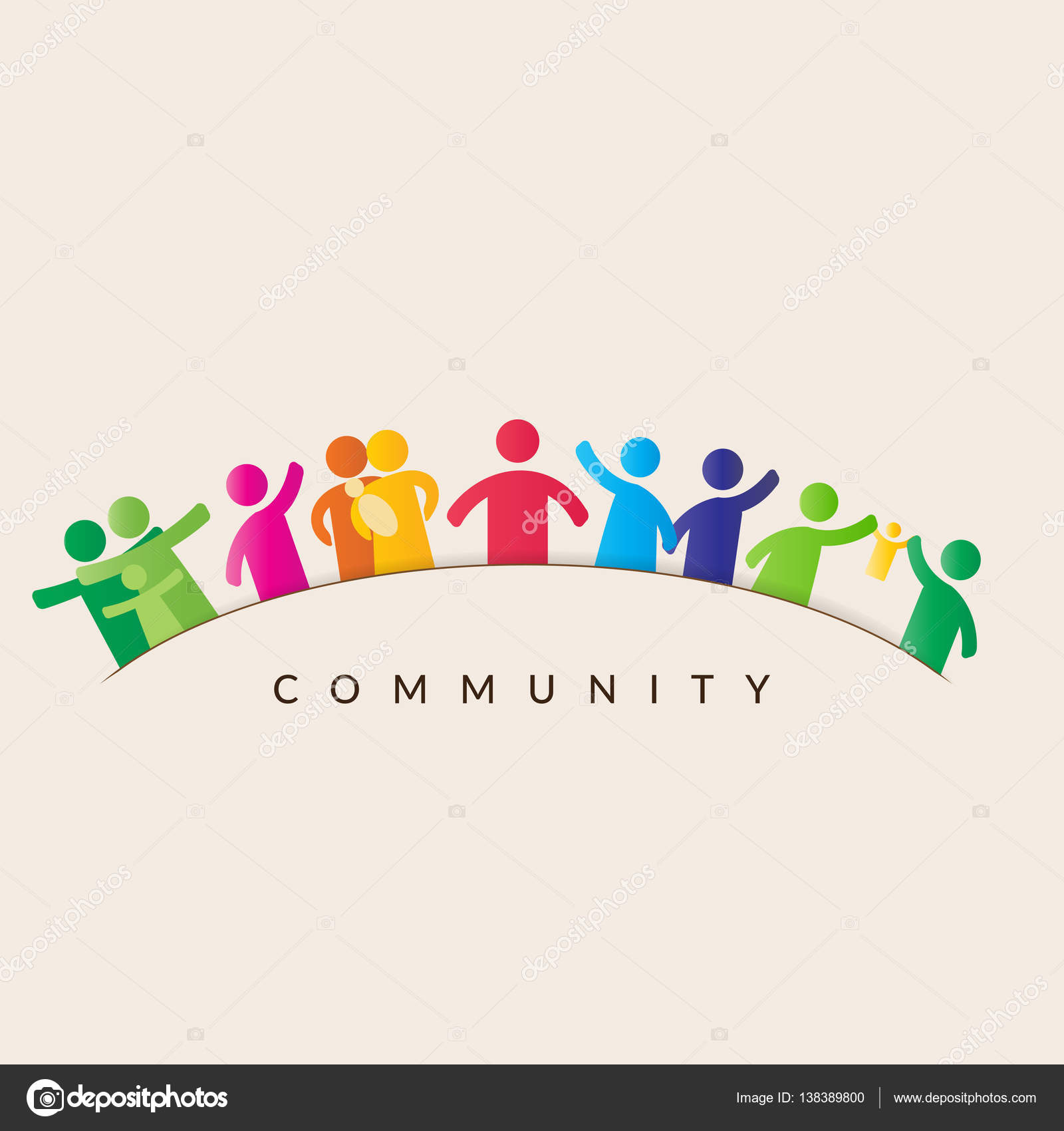 Community concept - abstract Stock Vector Image by ©justaa #138389800