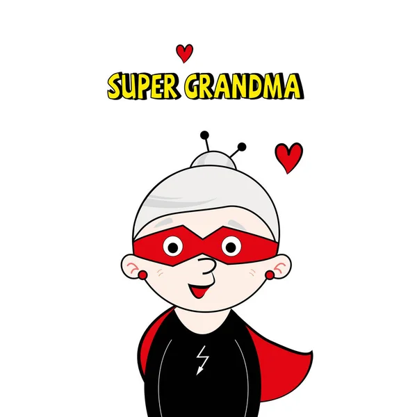 Super abuela Stock Vectors, Royalty Free Super abuela Illustrations ...