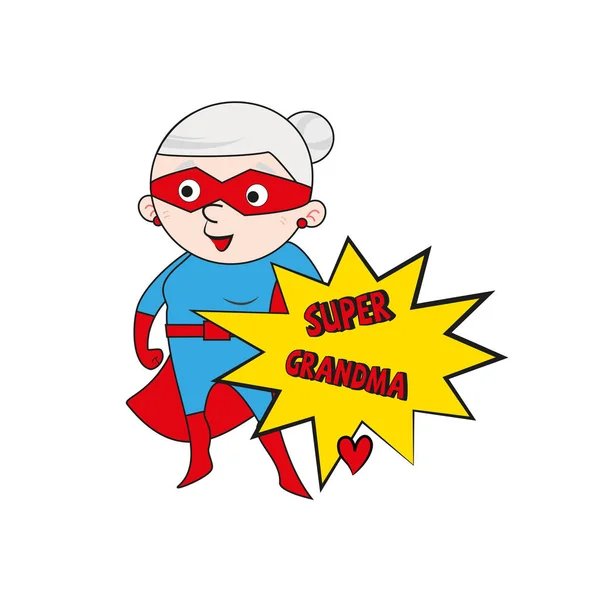 Super abuela Vector Art Stock Images | Depositphotos
