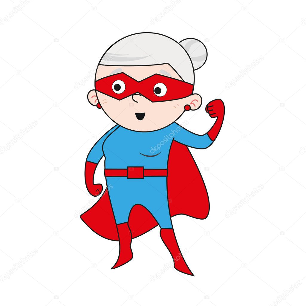 Super abuela Stock Vector by ©justaa 179227282