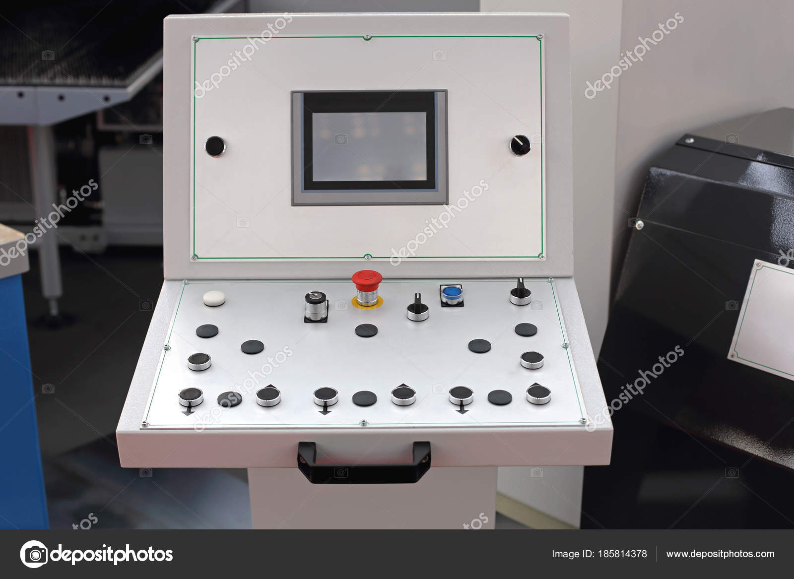 Machine Control Computer — Stock Photo © Baloncici #185814378