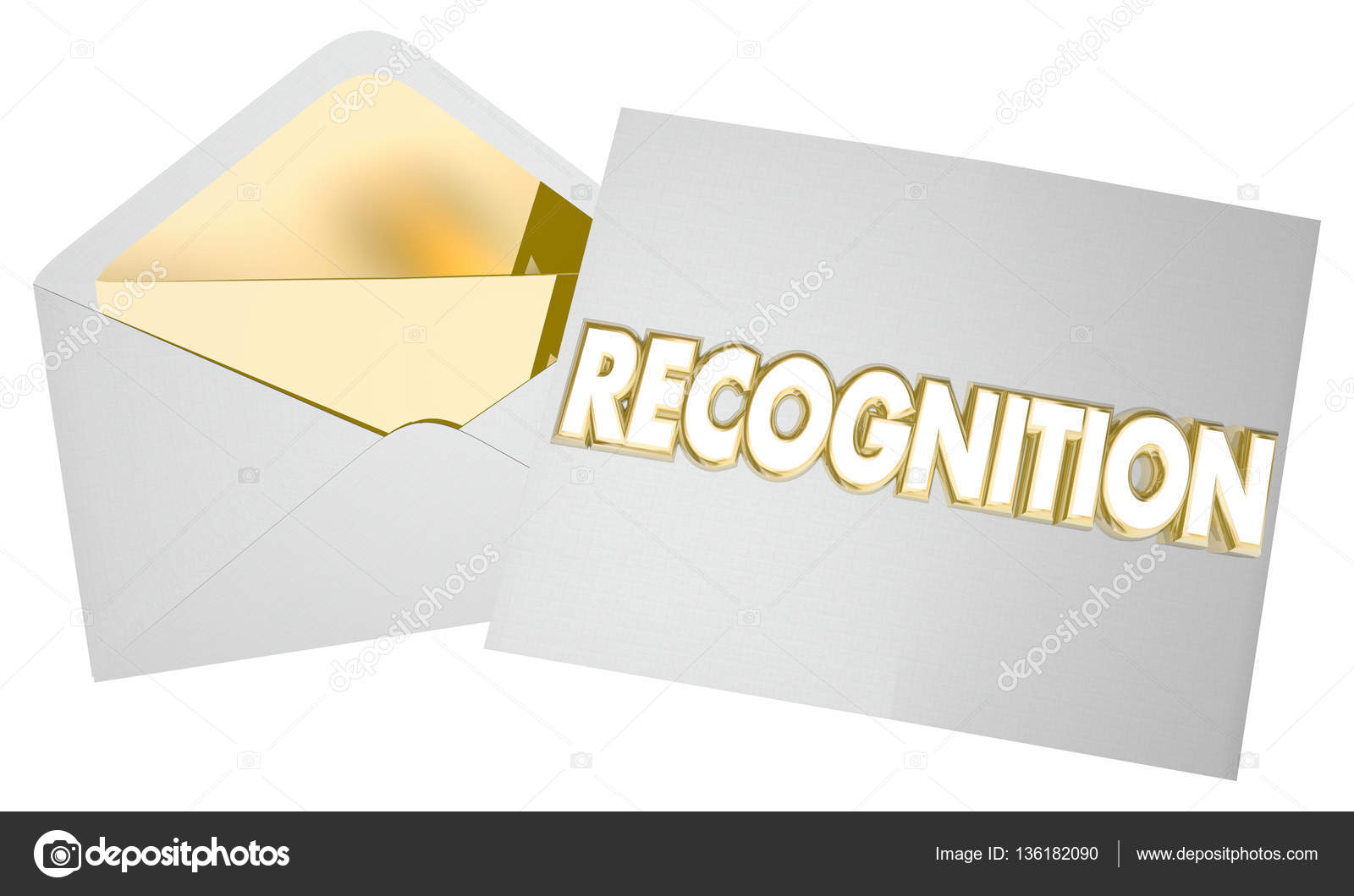 Recognition Note Letter Stock Photo by ©iqoncept 136182090