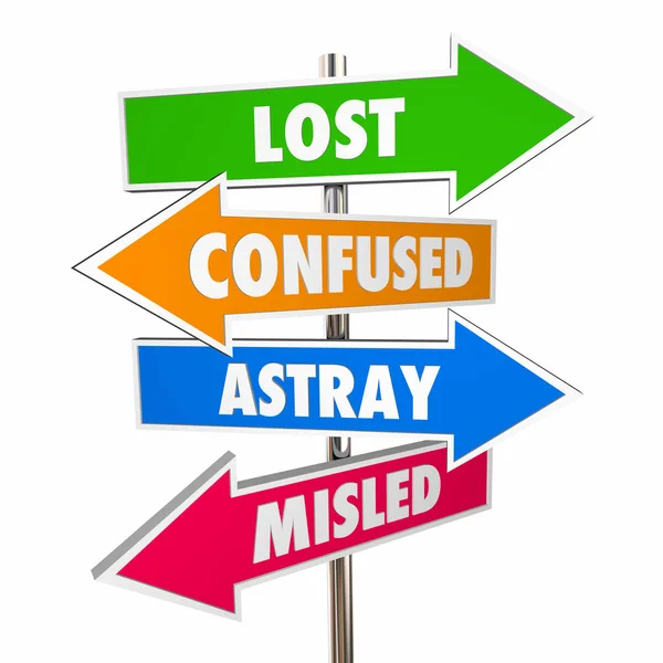 Confusing directions Stock Photos, Royalty Free Confusing directions ...