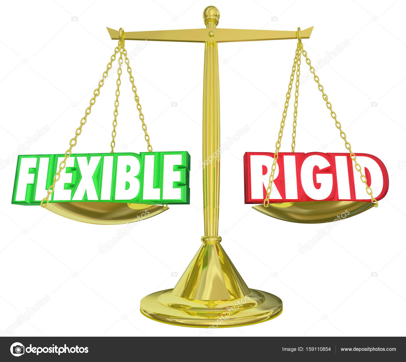 Flexible Vs Rigid Scale Weighing Options Stock Photo by ©iqoncept 159110854