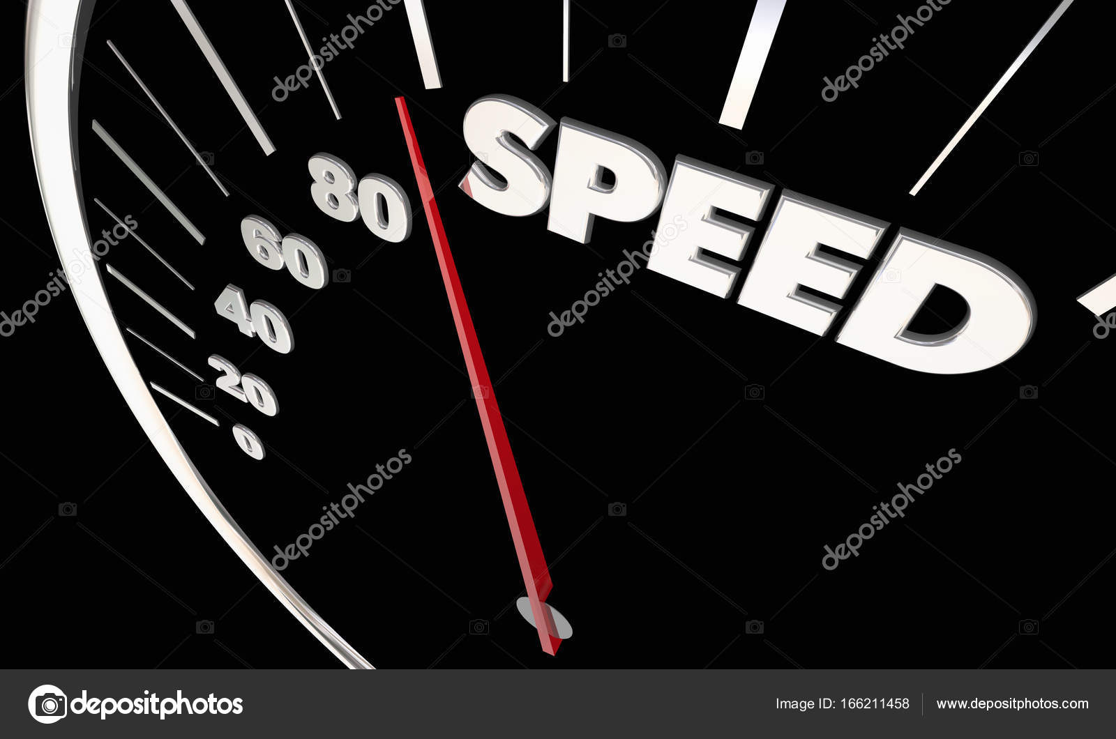 Speedometer Fast Acceleration