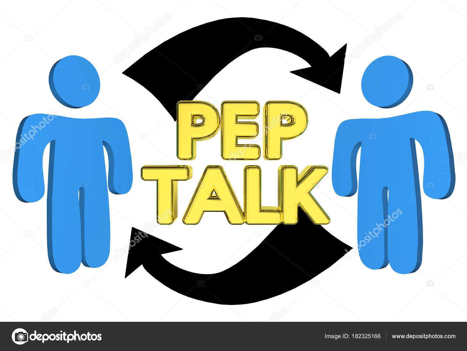 Pep Talk People Encourage Each Other Stock Photo by ©iqoncept 182325166