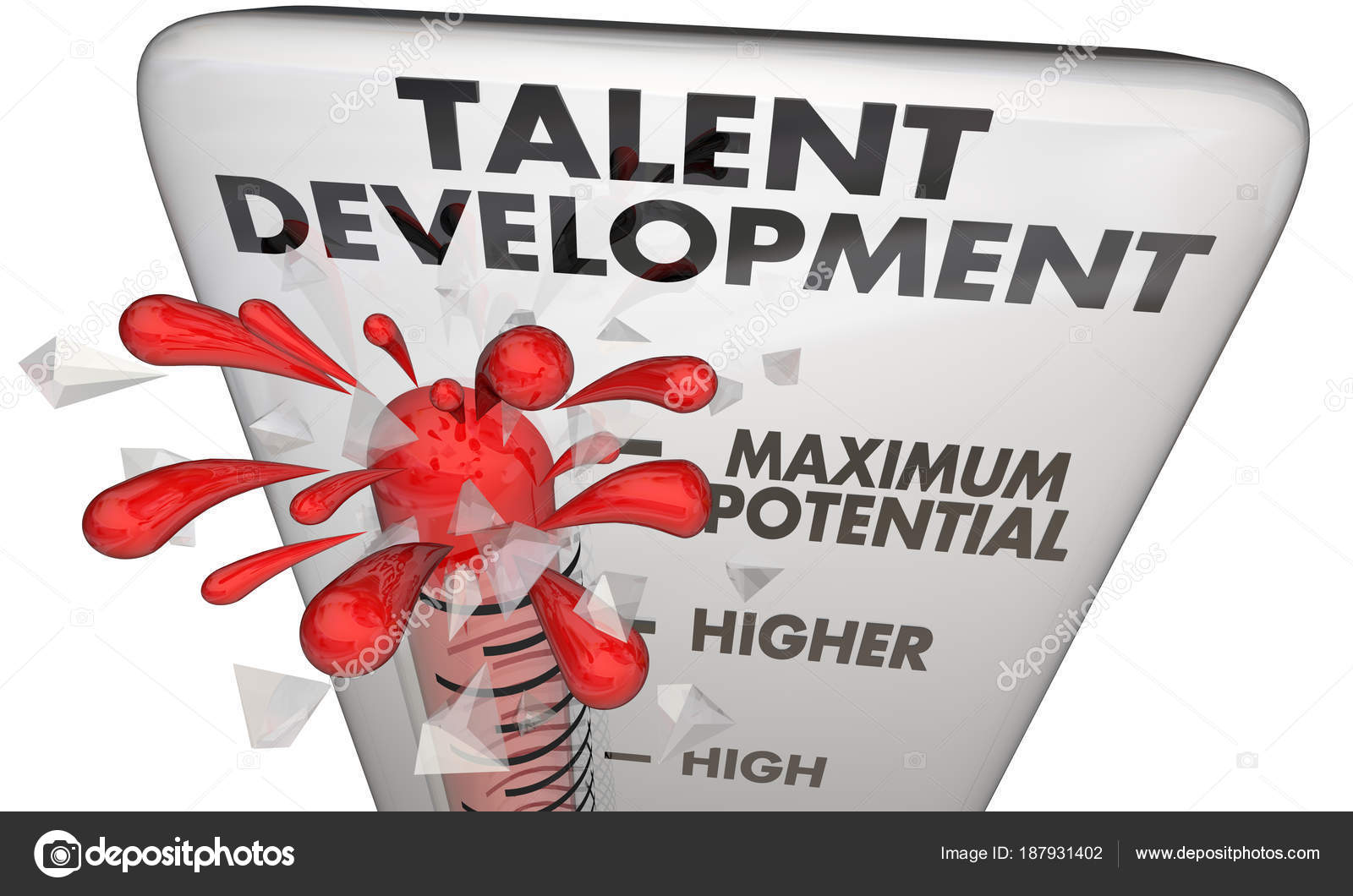 Talent Development Reach Your Potential Level Stock Photo by ©iqoncept ...
