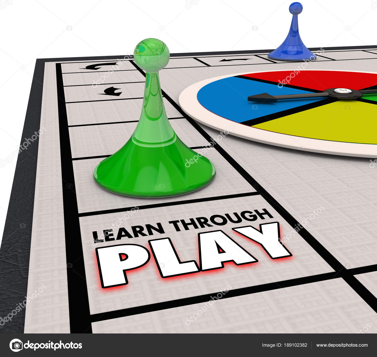 Learn Play Board Game Education Illustration Stock Photo by ©iqoncept ...