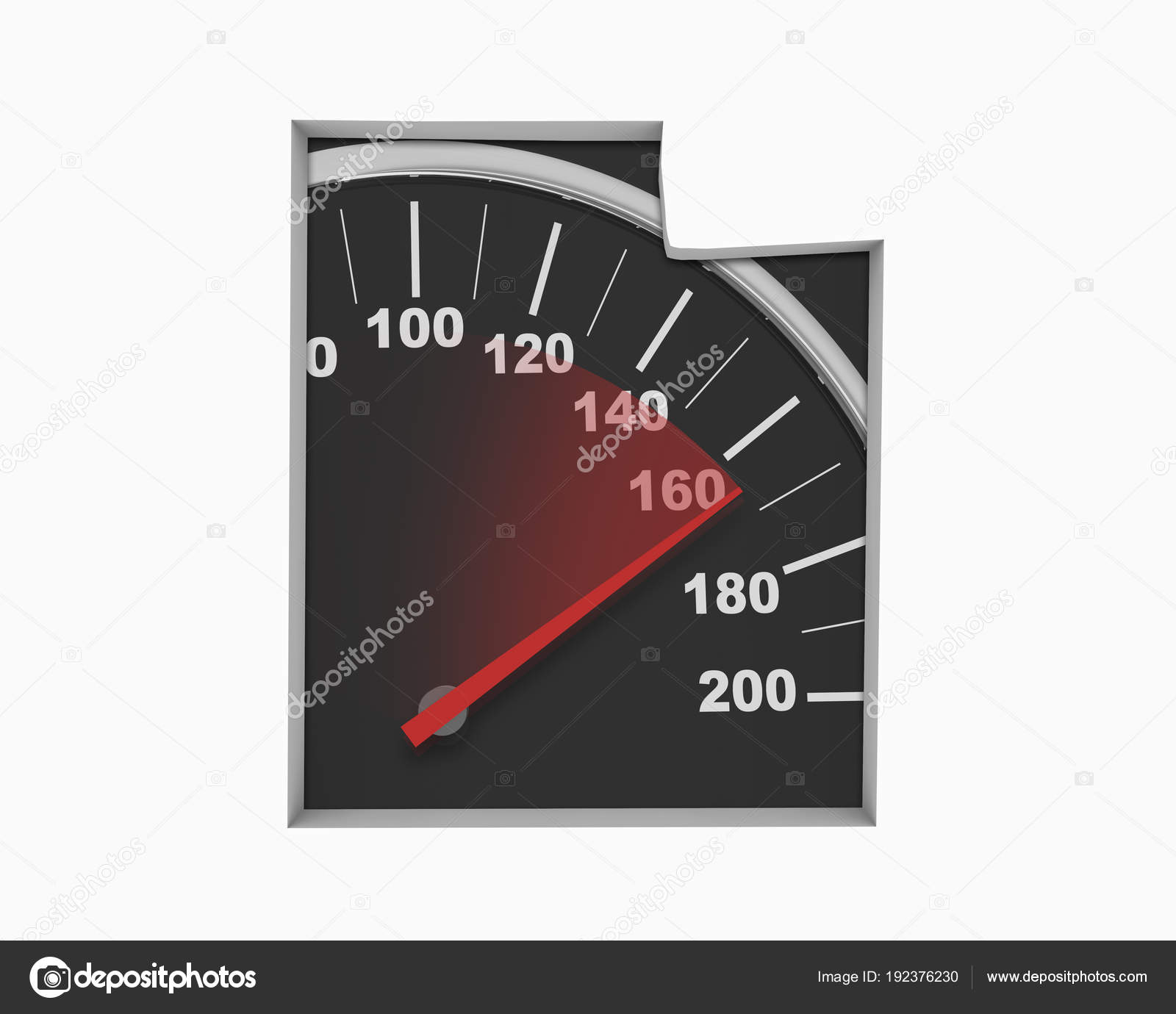 Silhouette Utah Speedometer White Background Stock Photo by ©iqoncept ...