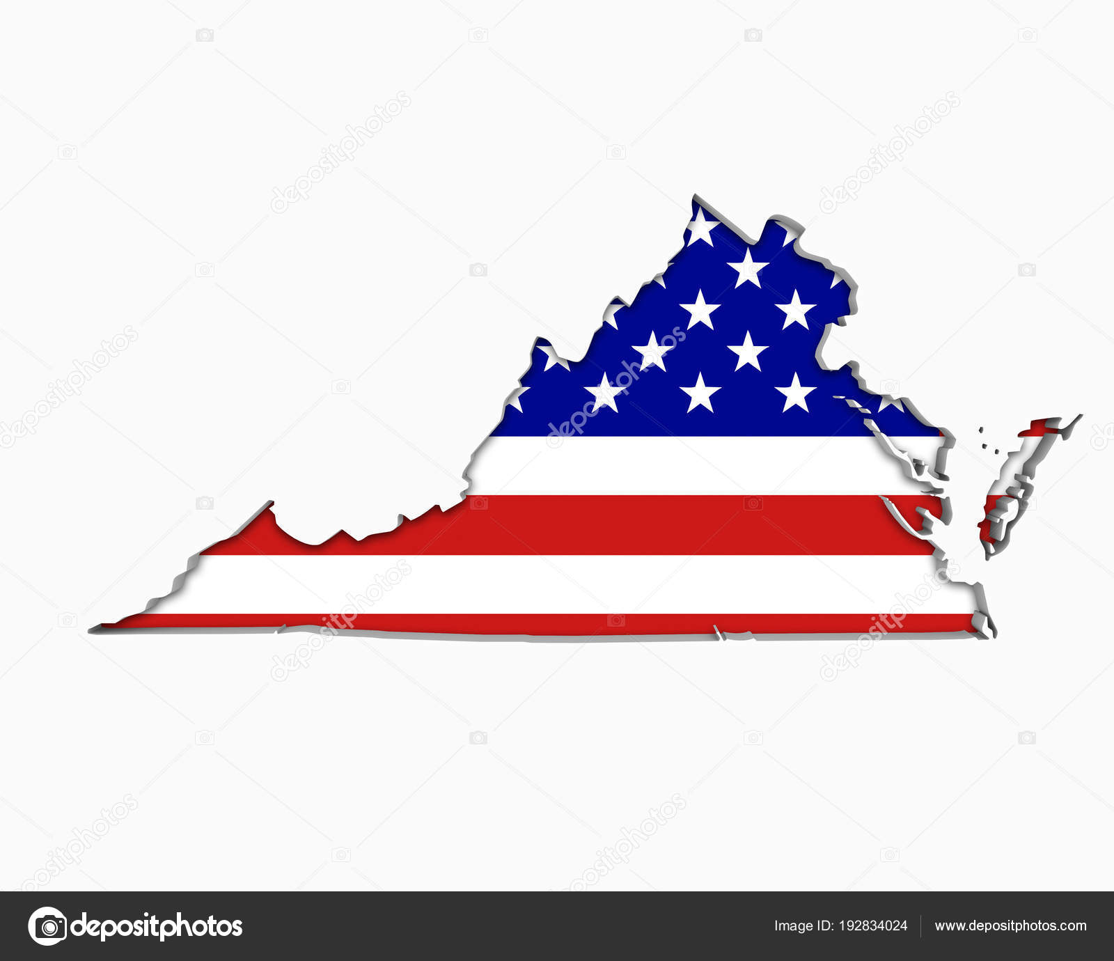 Virginia State Shape