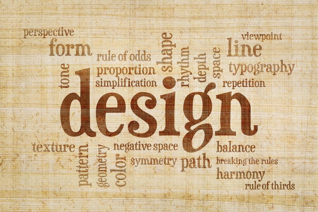 Design elements and rules word cloud — Stock Photo © PixelsAway #125795752