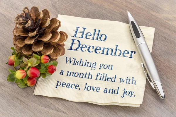 Welcome December Month
