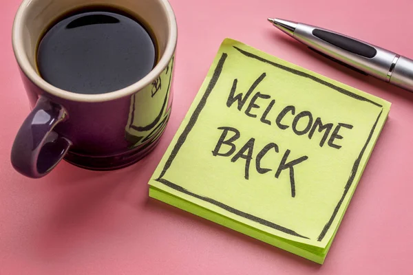 Welcome back Stock Photos, Royalty Free Welcome back Images | Depositphotos