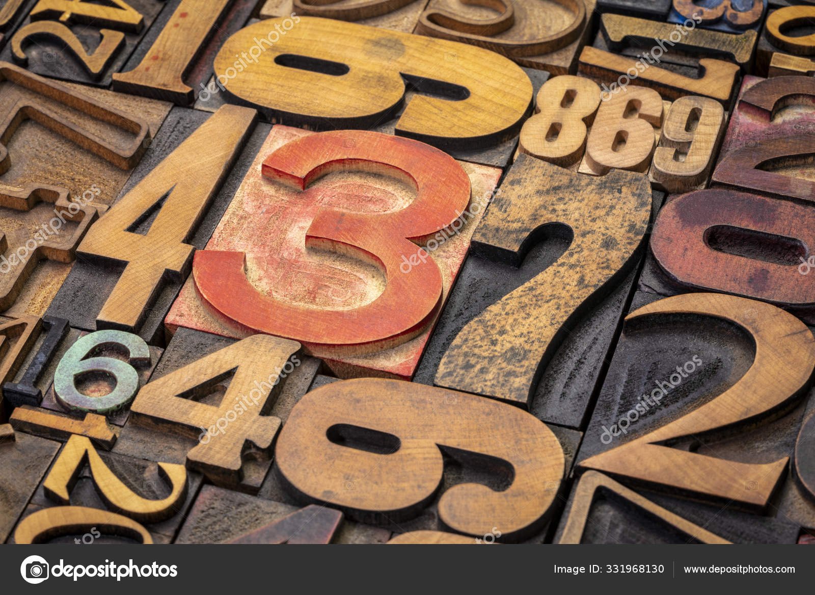 Numbers background in letterpress wood type Stock Photo by ©PixelsAway ...