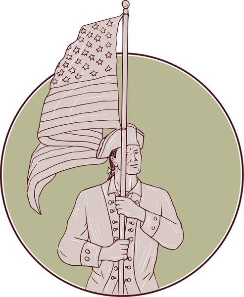 American revolution soldier patriot ⬇ Vector Image by © patrimonio ...