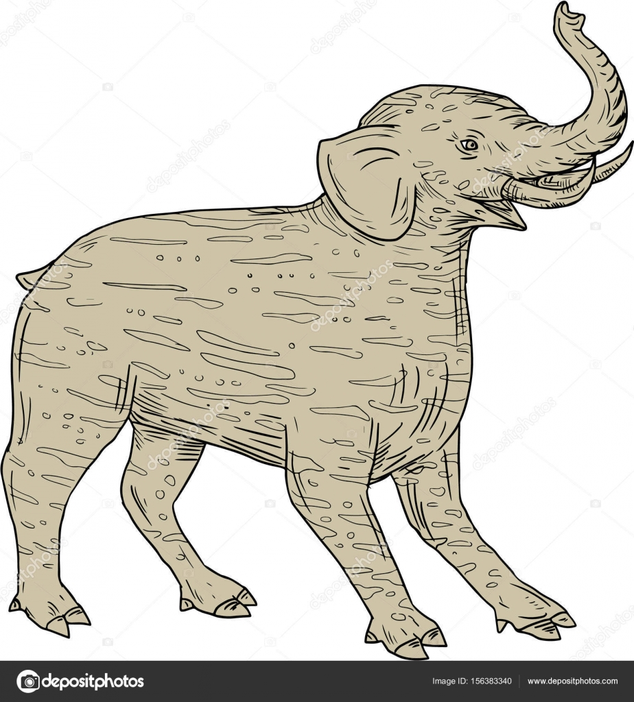 Baku Side Drawing Stock Vector by ©patrimonio 156383340