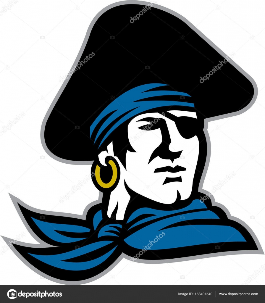 Pirate Captain Hat Side