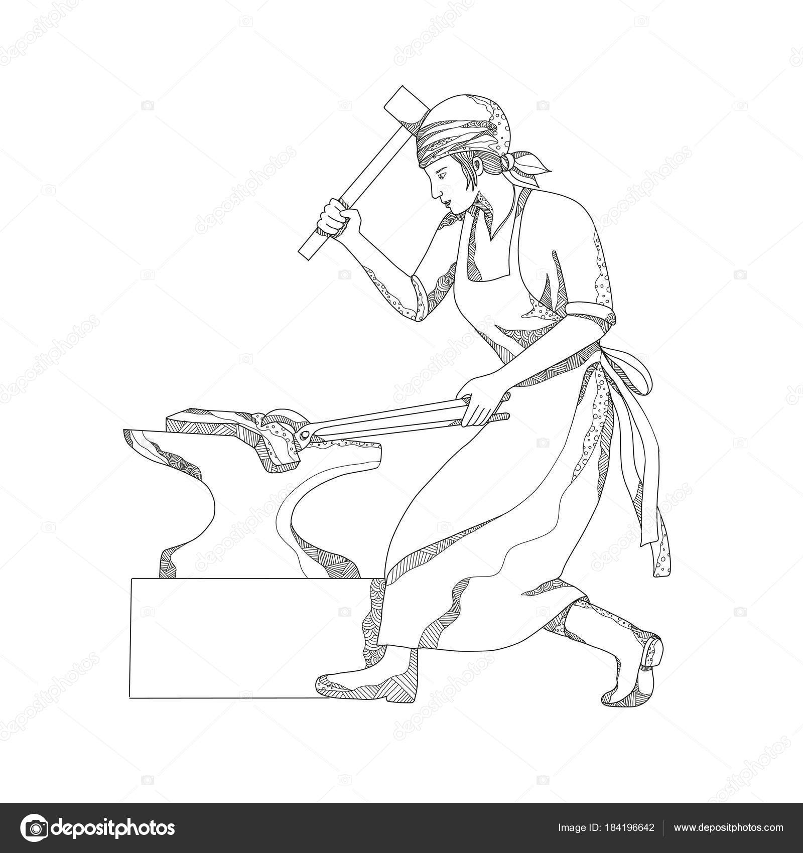 Blacksmith Drawing