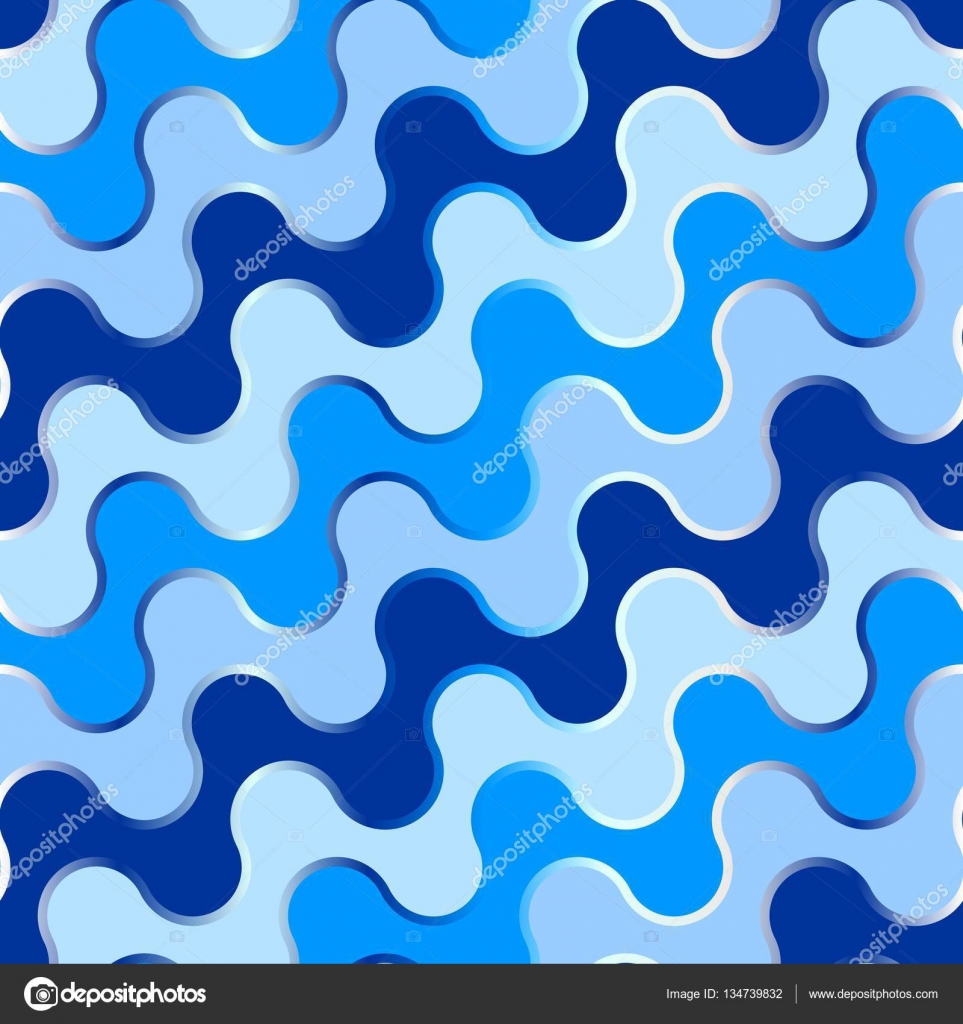 Seamless water wave pattern Stock Vector Image by ©ihor_seamless #134739832