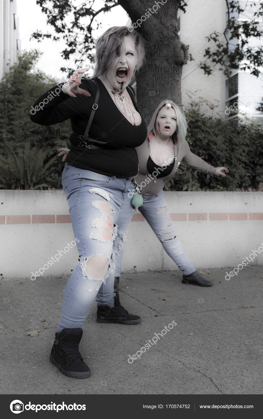 Zombies Takes Over the City — Stock Editorial Photo © Imagecom #170574752