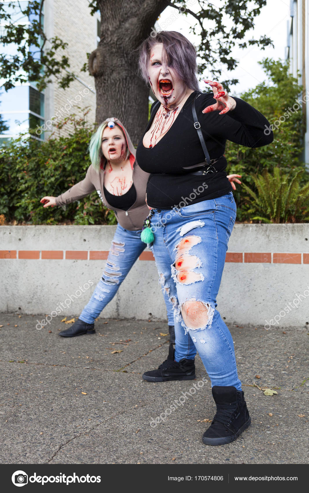 Zombies Takes Over the City — Stock Editorial Photo © Imagecom #170574806
