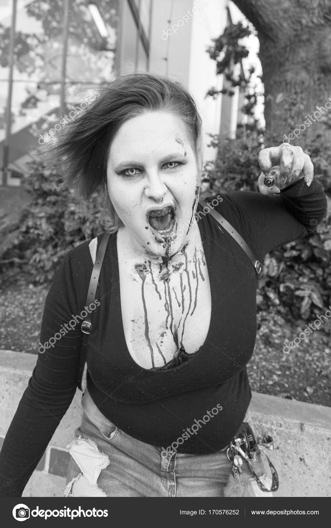 Zombies Takes Over the City — Stock Editorial Photo © Imagecom #170576252