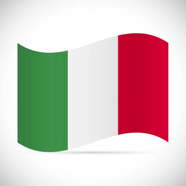 Bandera Italiana Ondeando Gif