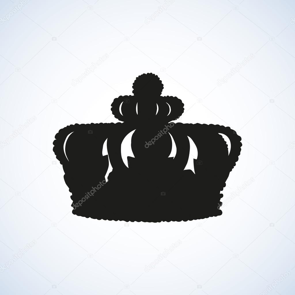 Mahkota. Gambar vektor Vektor Stok oleh ©Marinka 126476148