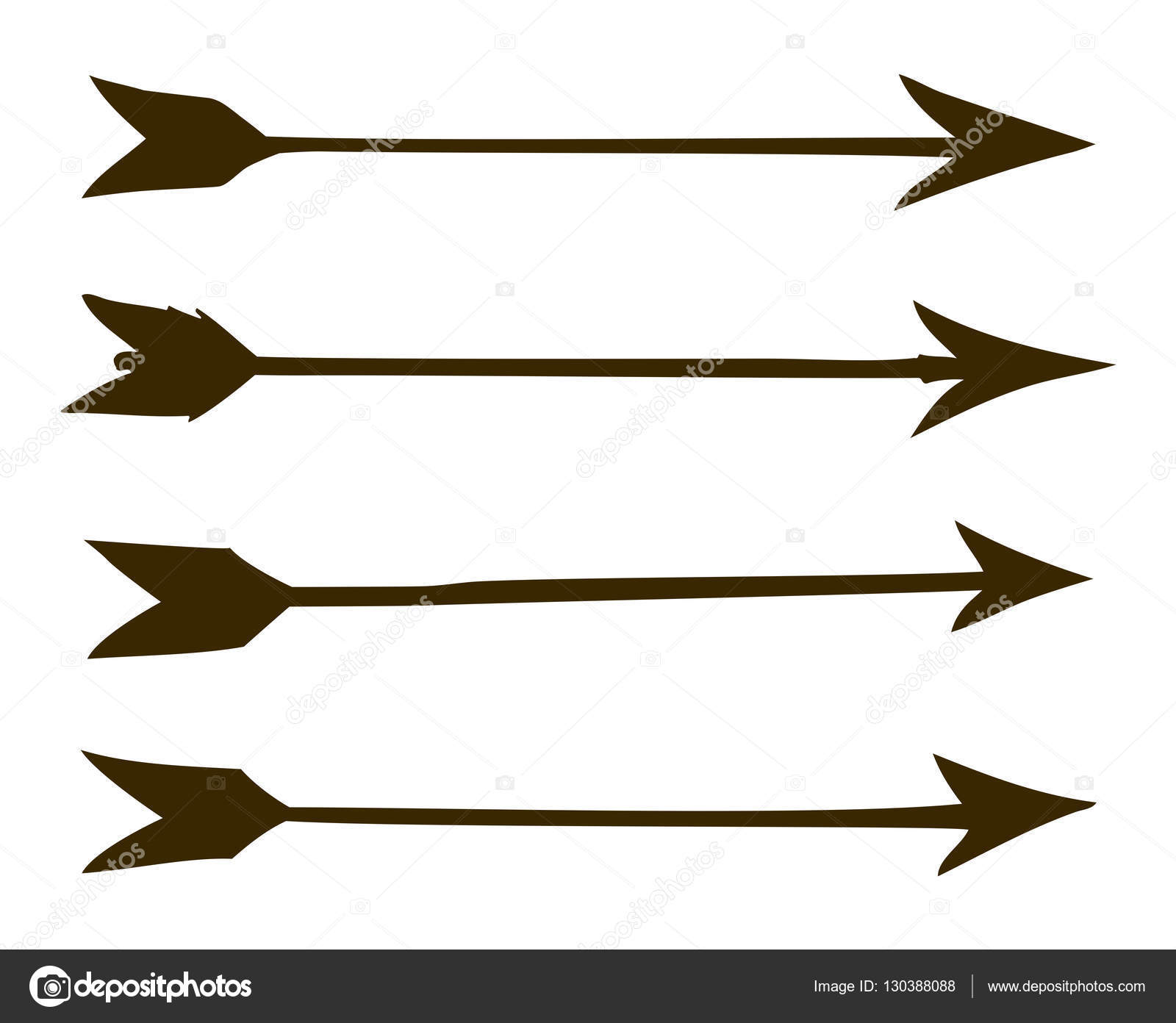 Arrows. Vector drawing Stock Vector Image by ©Marinka #130388088
