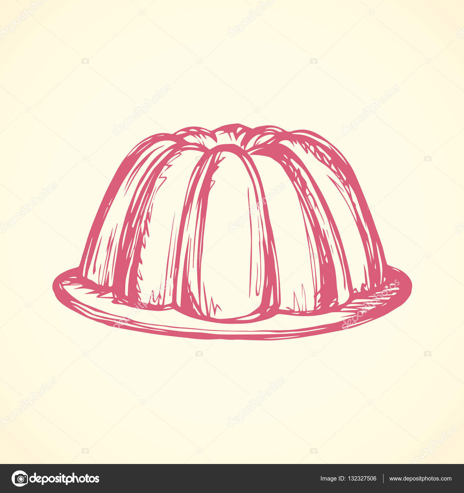 Jelly. Vector drawing Stock Vector Image by ©Marinka #132327506