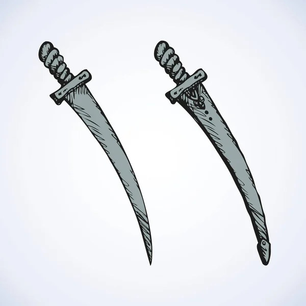 Sabre. Vector drawing Stock Vector by ©Marinka 124179746