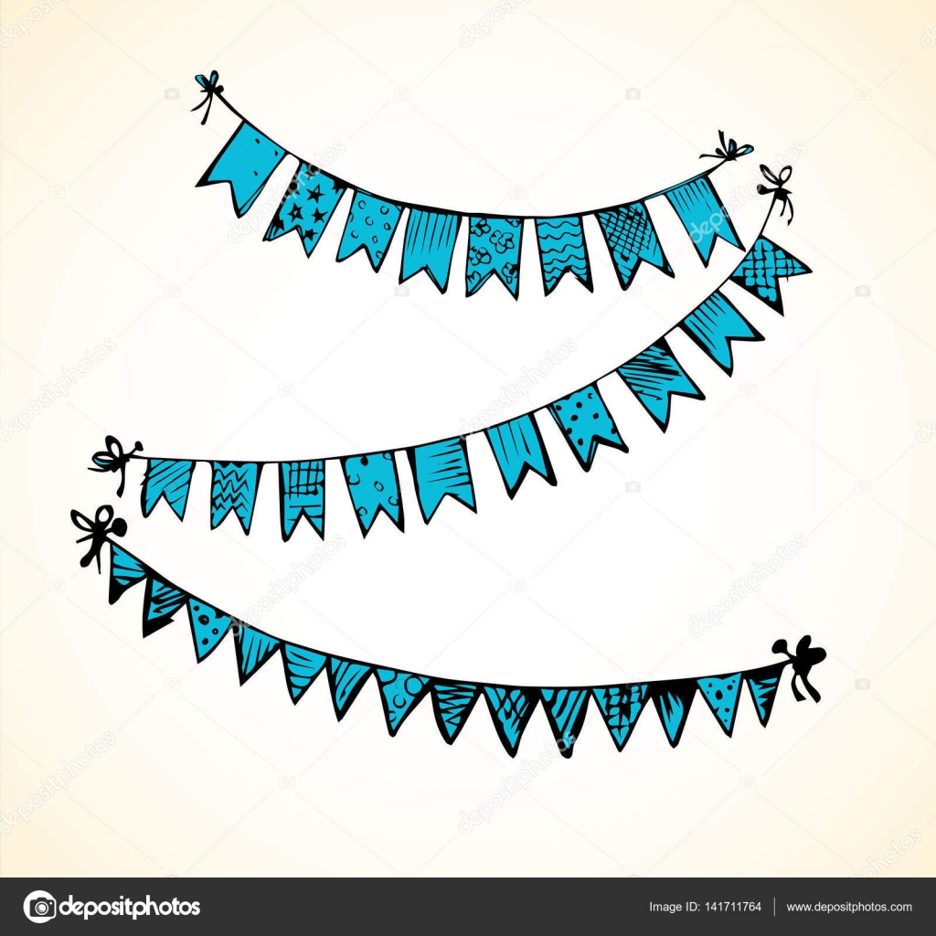 Bendera di tali. Gambar vektor Vektor Stok oleh ©Marinka 141711764