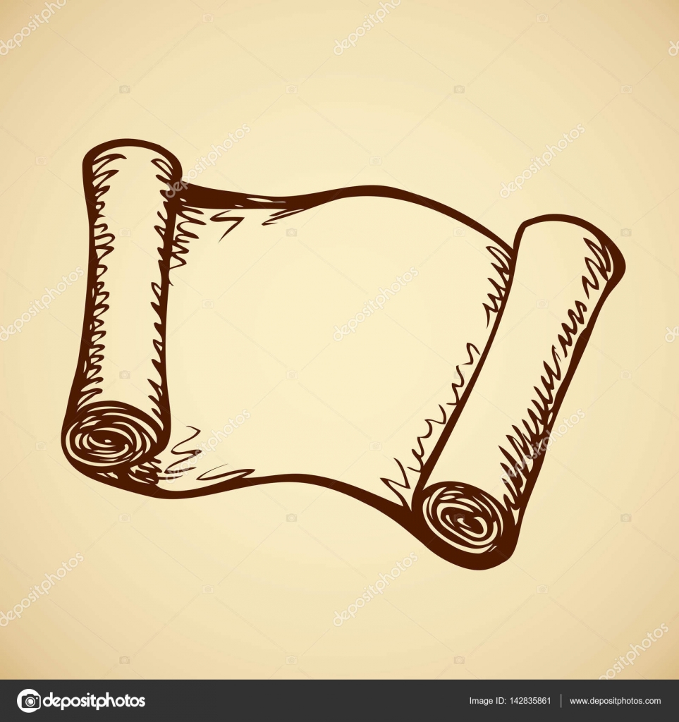 Scroll Drawing Horizontal