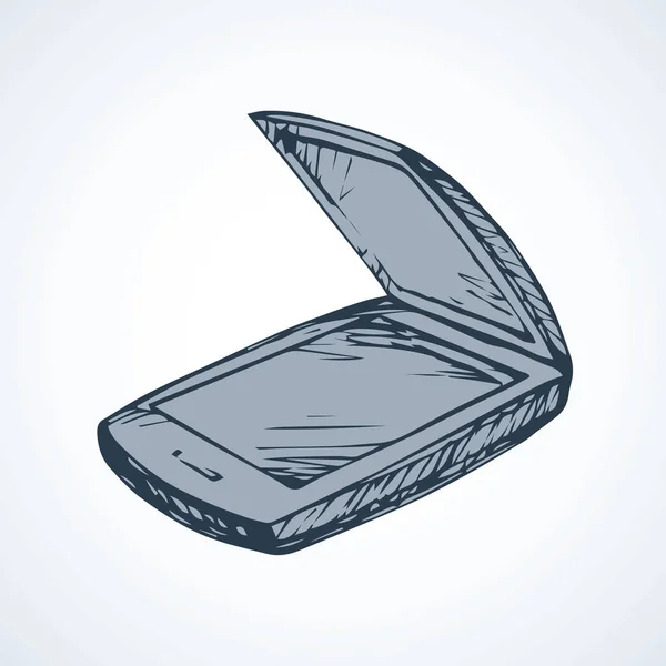 Computer Scanner Drawing