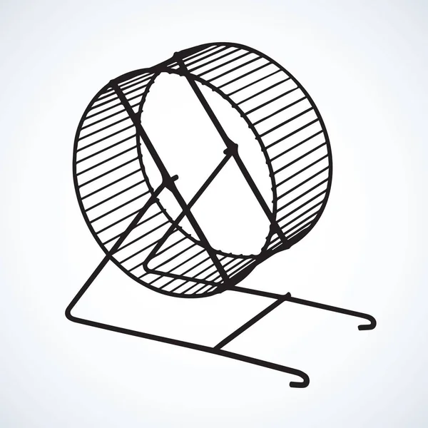 ᐈ Hamster wheel stock cliparts, Royalty Free hamster in wheel vectors ...