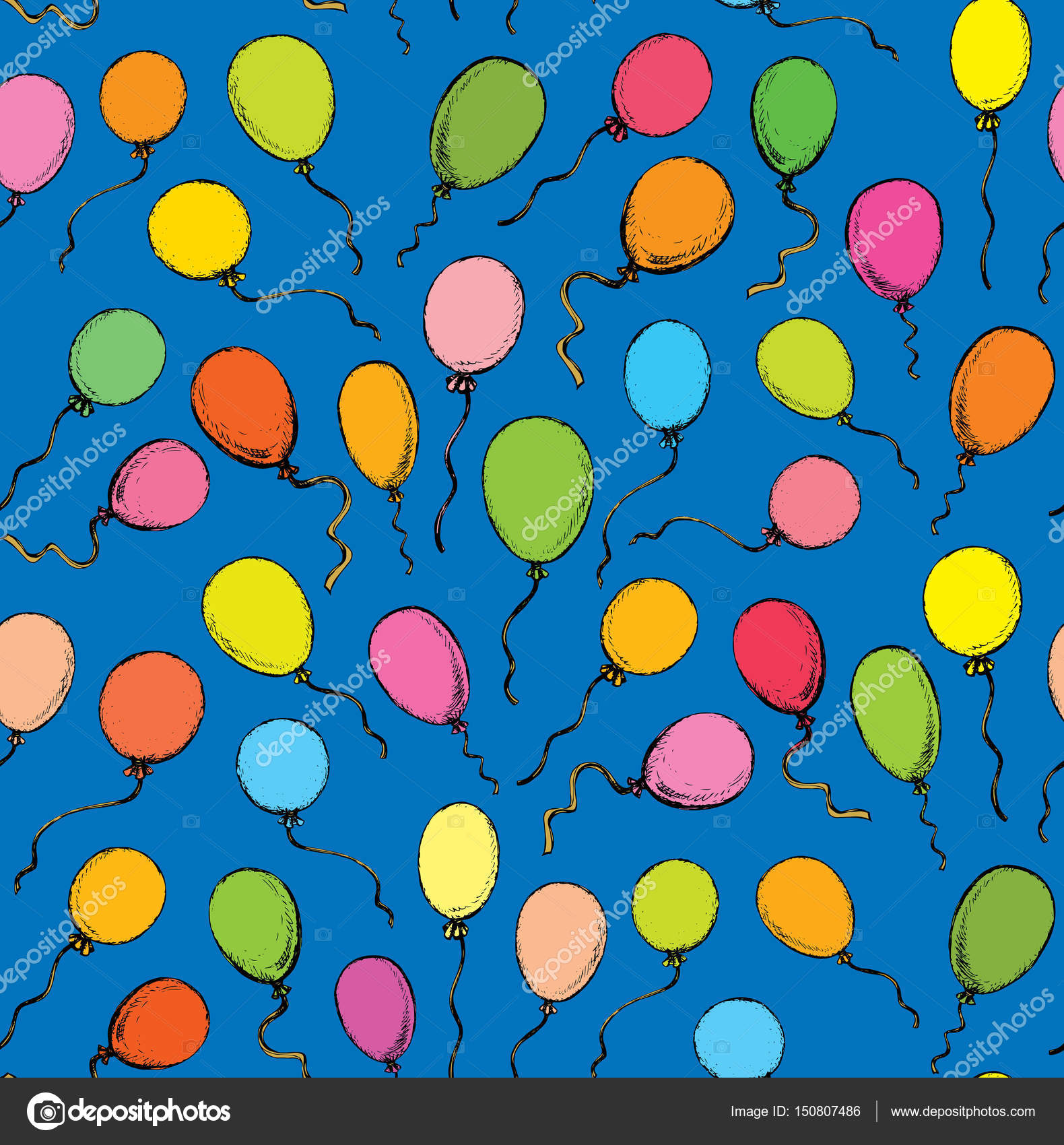 Inflatable balloon. Vector drawing Stock Vector by ©Marinka 150807486