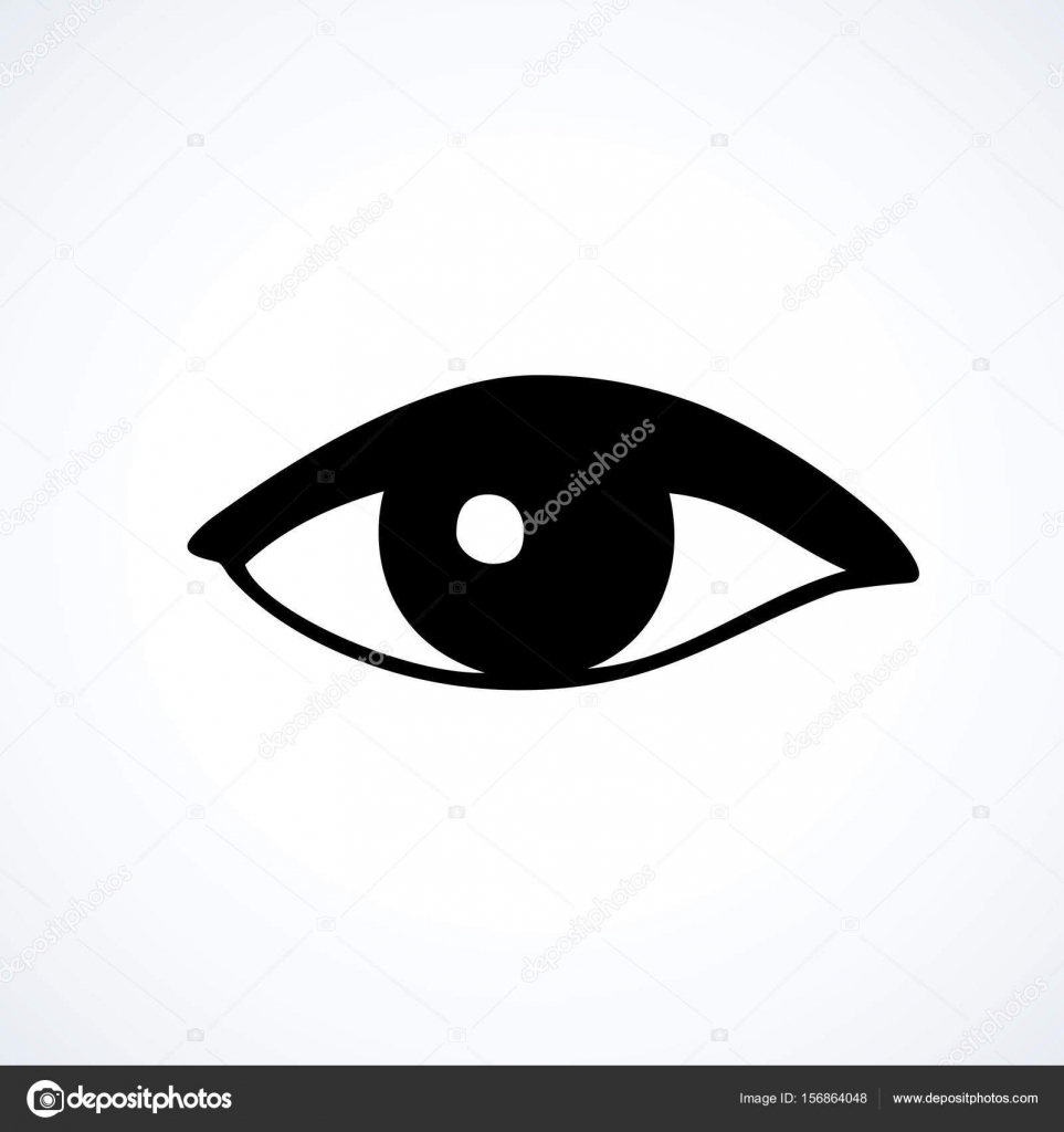 Eye. Vector drawing Stock Vector by ©Marinka 156864048
