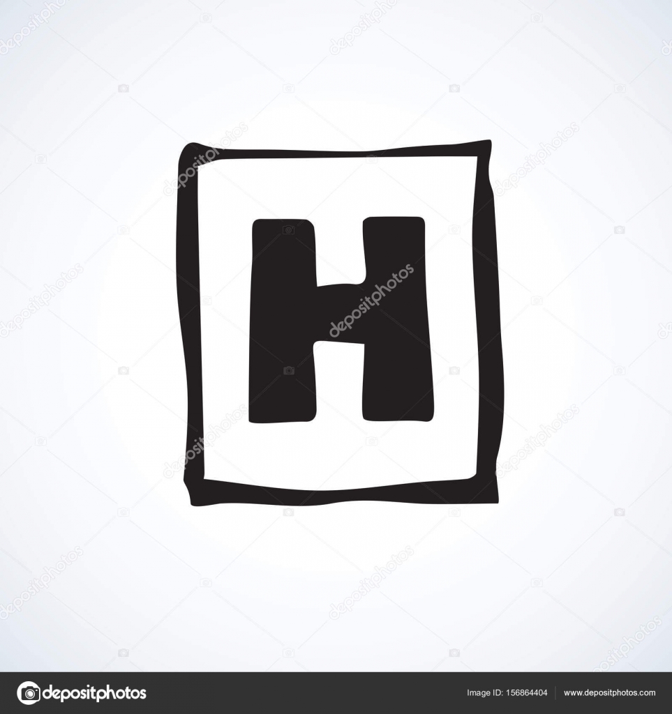 Hospital symbol. Vector drawing Stock Vector by ©Marinka 156864404