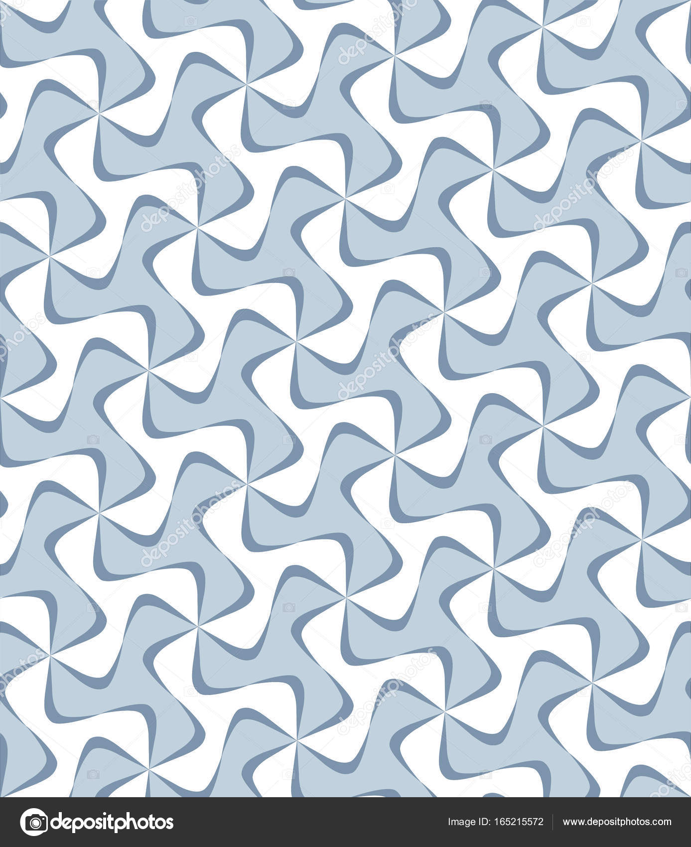 Repeating monochrome twisted stripe pattern Stock Vector by ©Marinka ...