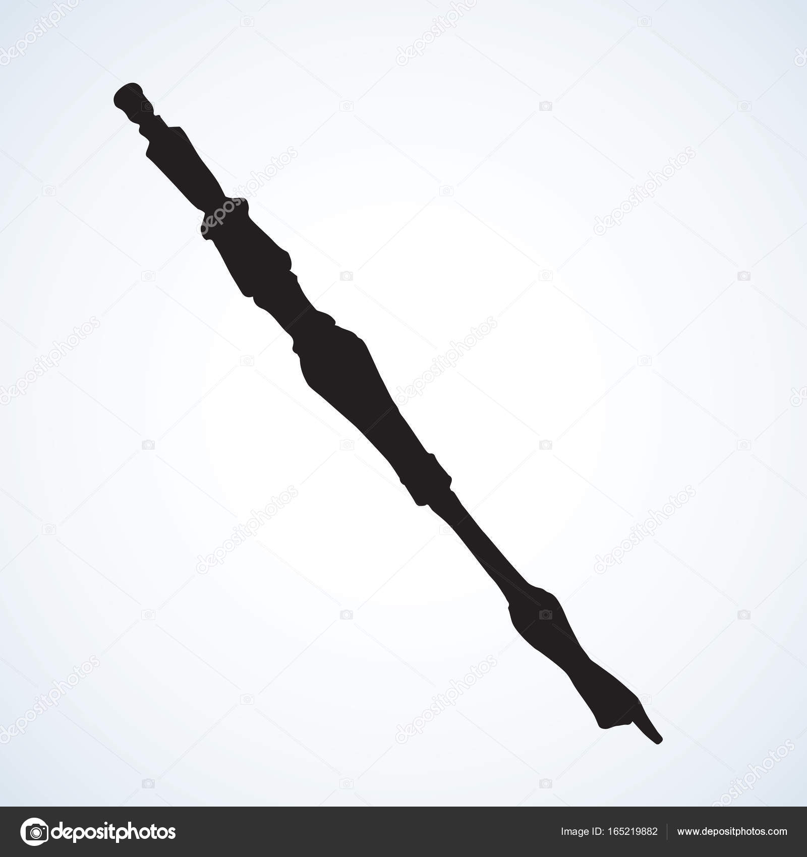 Pointer for reading the Torah. Vector drawing Stock Vector Image by ...