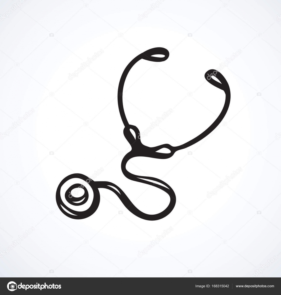 Stethoscope Drawing