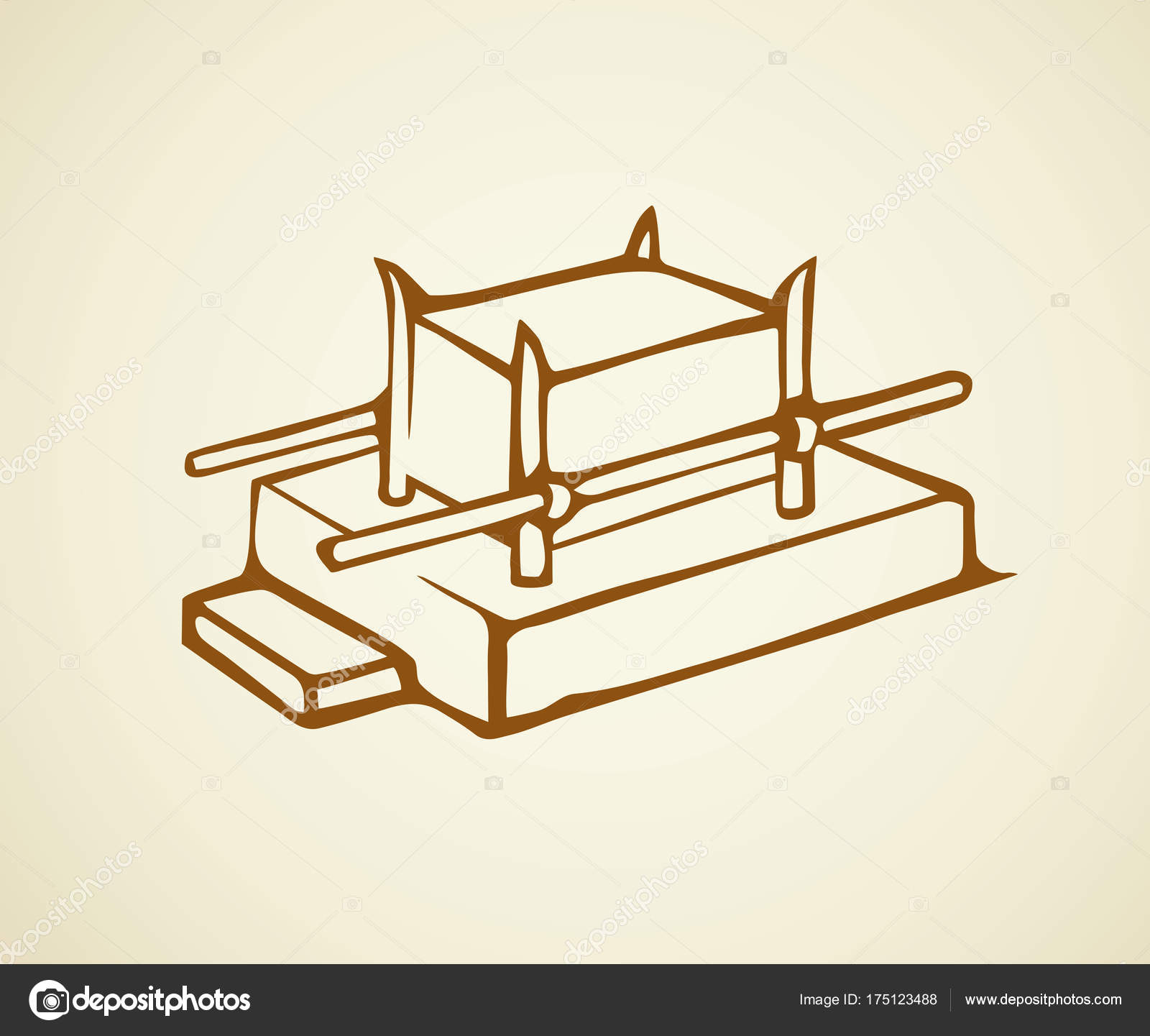 Altar. Dibujo vectorial Vector de stock por ©Marinka 175123488