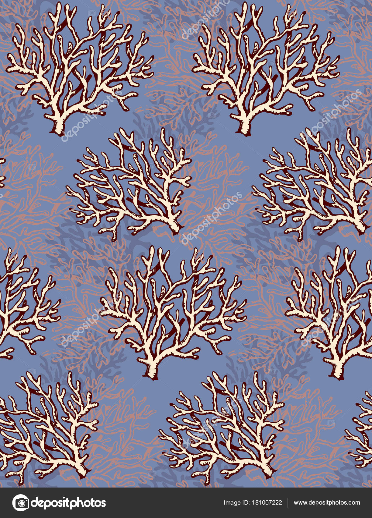 Coral. Vector drawing Stock Vector Image by ©Marinka #181007222