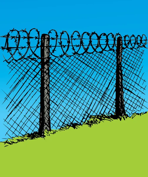 274 Barbed wire cartoon Vector Images | Depositphotos