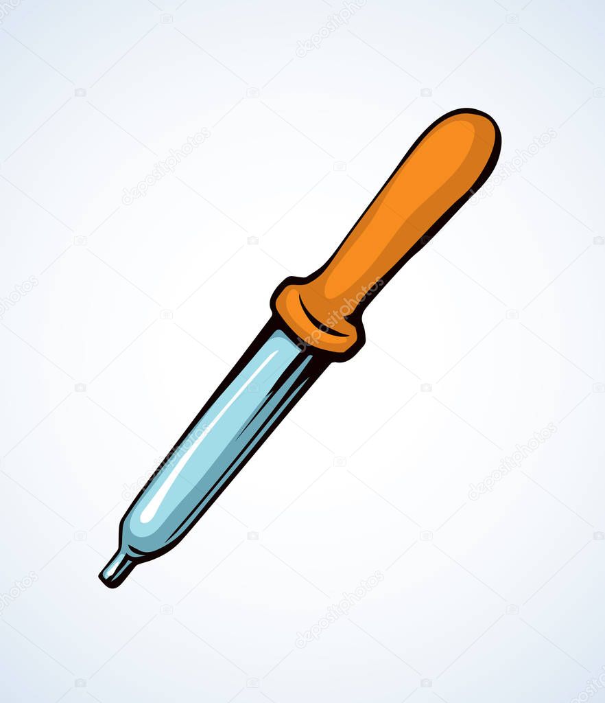Pipeta. Dibujo vectorial Vector de stock por ©Marinka 183741728